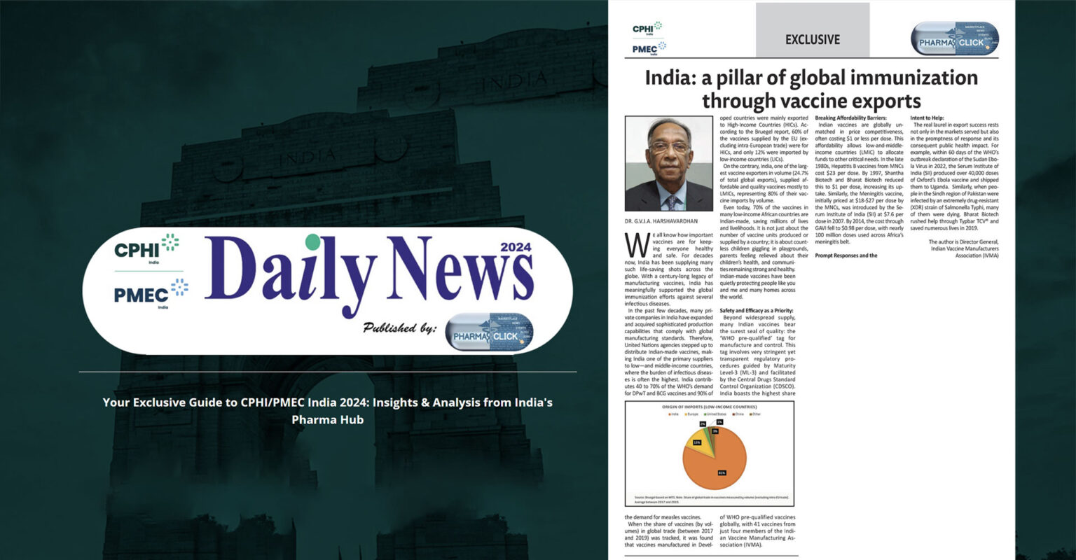 Indian Vaccine Manufacturers Association (IVMA) – A non-government apex ...